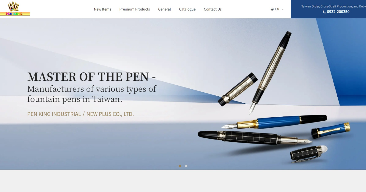 Pen King | Taiwan’s Leading Custom Pen Manufacturer